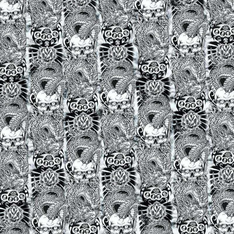 Lotus Dragon Skull 22 – Pattern Crew