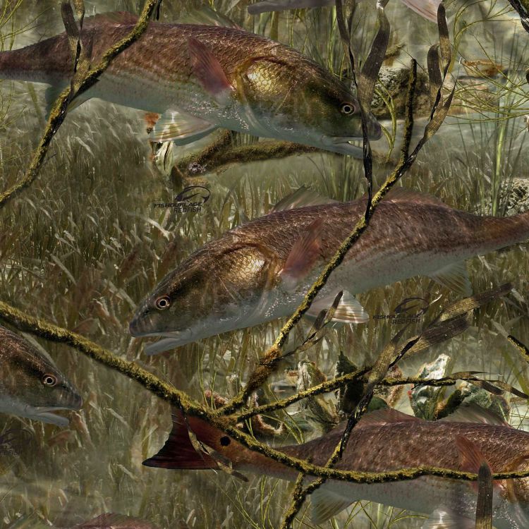 Fishoflage Redfish Camouflage – Pattern Crew