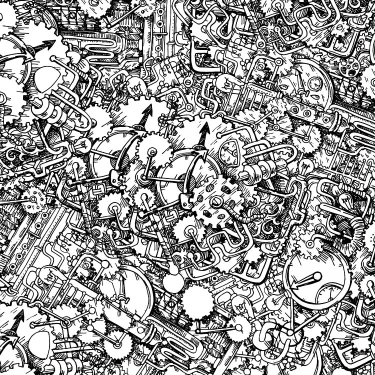 Cartoon Steampunk 22 – Pattern Crew