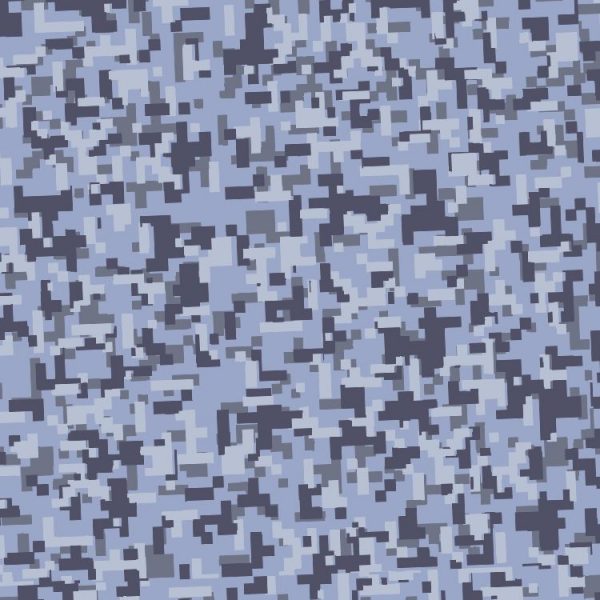 Digital Navy Blue Camouflage – Pattern Crew