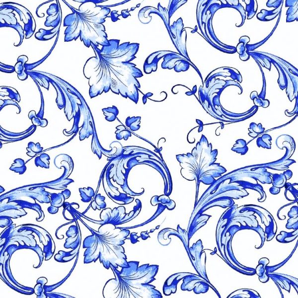 Flow Blue Acanthus 22 – Pattern Crew