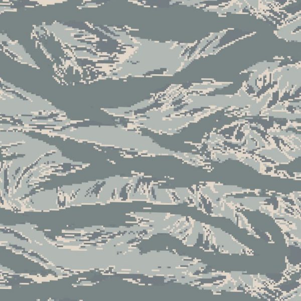 USAF Digital Tiger Stripe Camouflage 22 – Pattern Crew