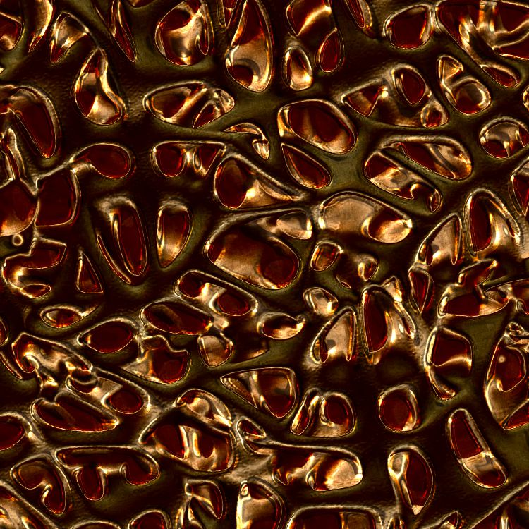 Alien Gold Veins – Pattern Crew