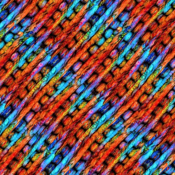 Woven Rainbow Fabric – Pattern Crew
