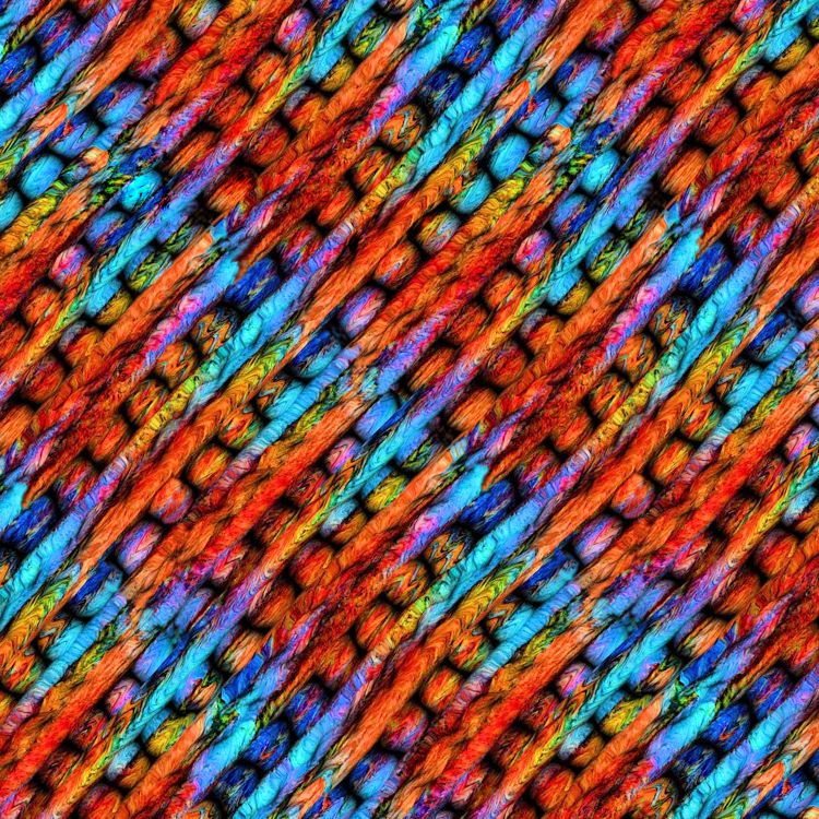 Woven Rainbow Fabric – Pattern Crew