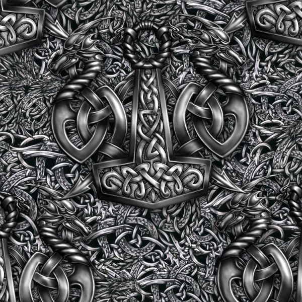Celtic Dragon Scrollwork 32 – Pattern Crew