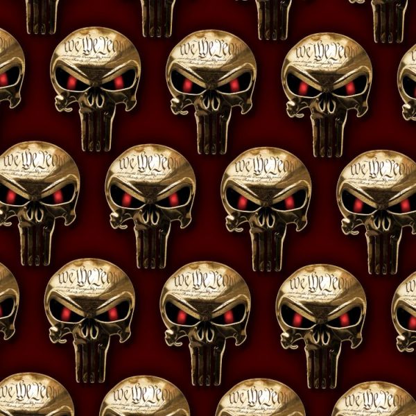 Gold Constitutional Punisher Skull 23 – Pattern Crew