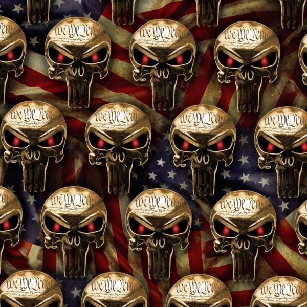 Gold Constitutional Punisher Skull 25 – Pattern Crew