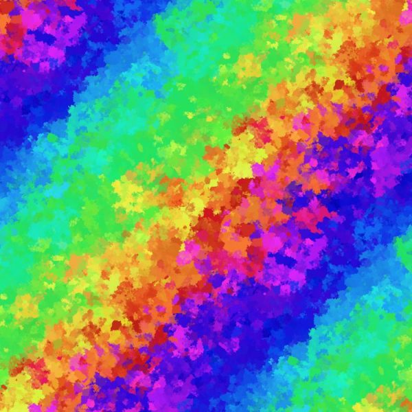 Rainbow Splats – Pattern Crew