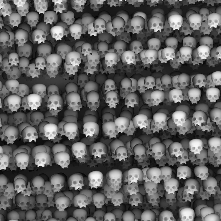 Macabre Skulls 30 – Pattern Crew