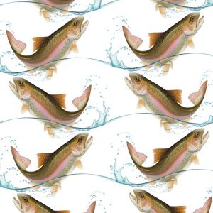 Jumping Rainbow Trout – Pattern Crew