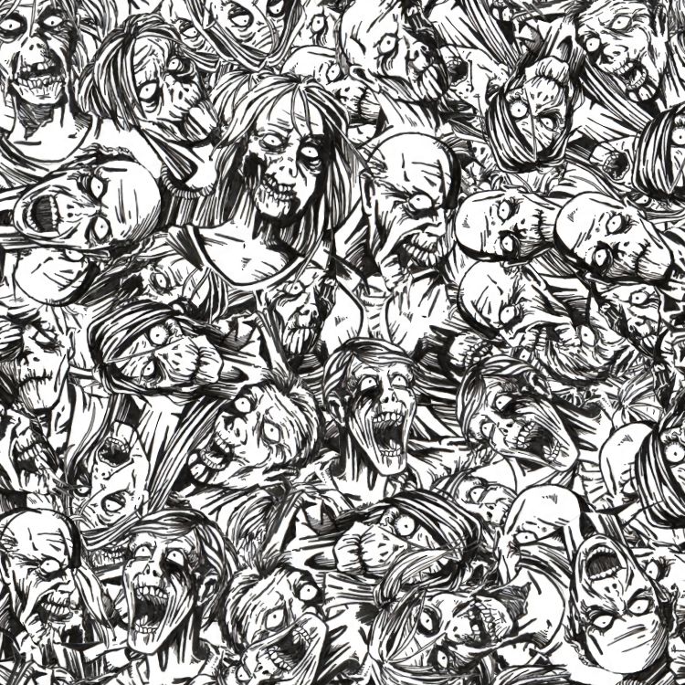 Zombie Faces – Pattern Crew
