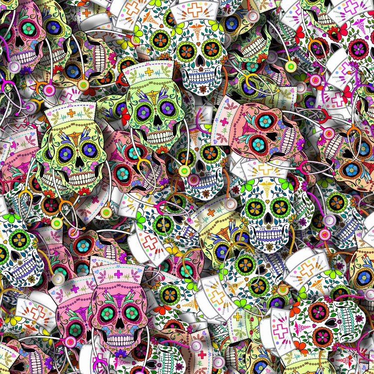 Nurse Sugar Skulls 22 – Pattern Crew