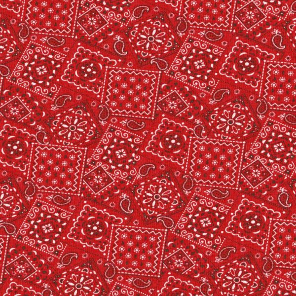 Red Bandana 22 – Pattern Crew