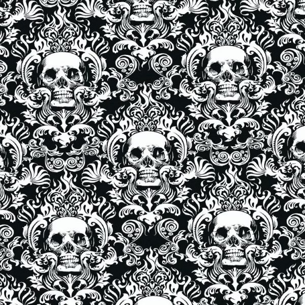 Skull Damask – Pattern Crew