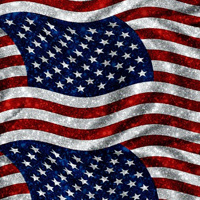 US Glitter Flag 22 – Pattern Crew