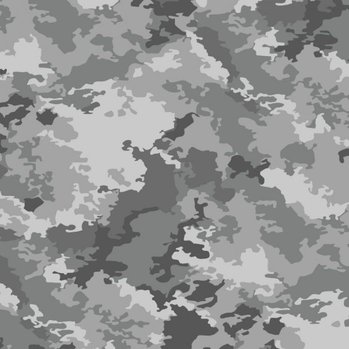 Gray Camouflage – Pattern Crew