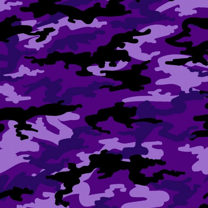 Purple Camouflage with Black – Pattern Crew