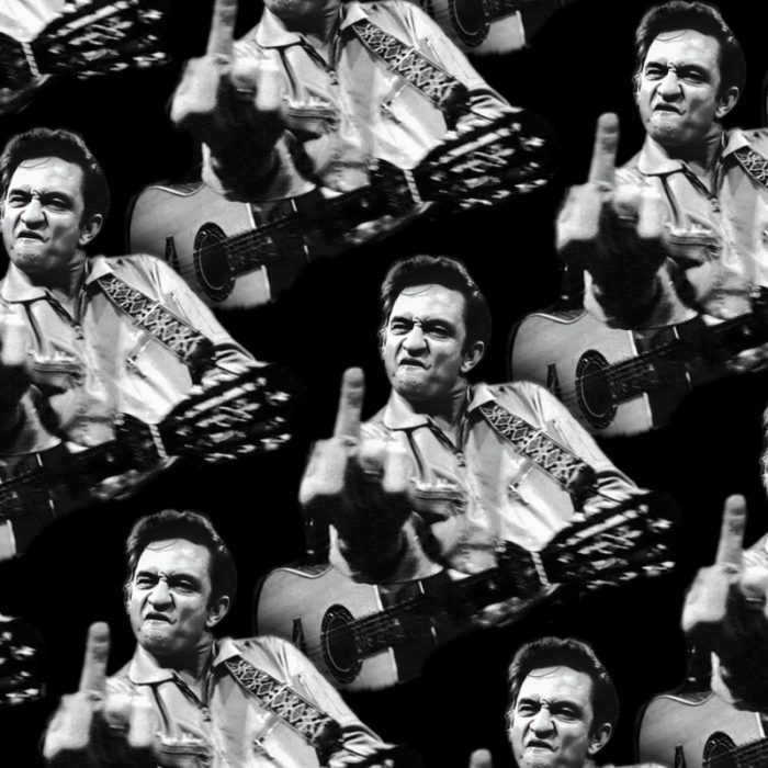 Johnny Cash The Finger – Pattern Crew