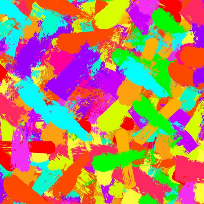 Neon Brush Strokes – Pattern Crew