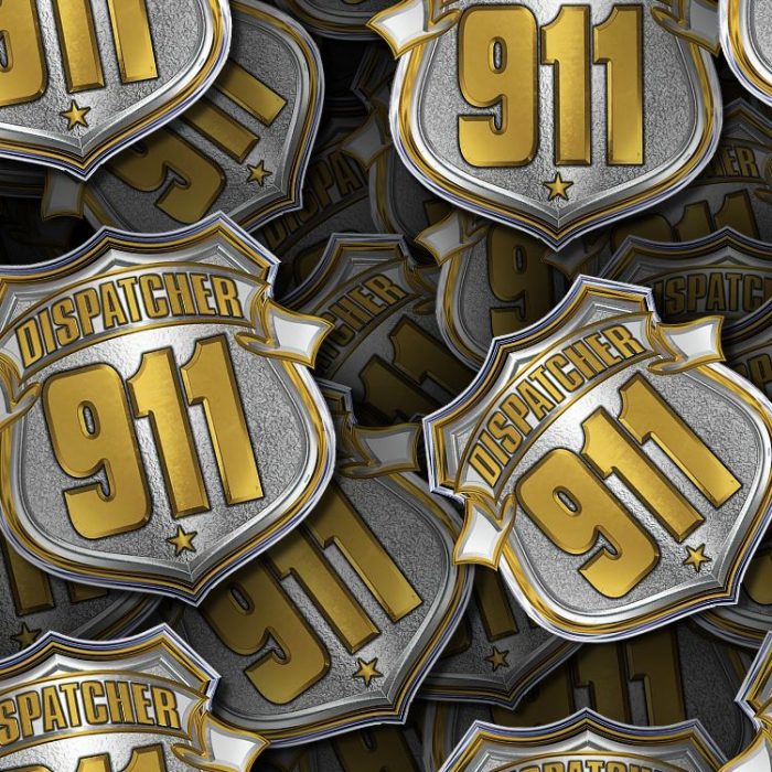 Dispatcher 911 Badge 22 – Pattern Crew