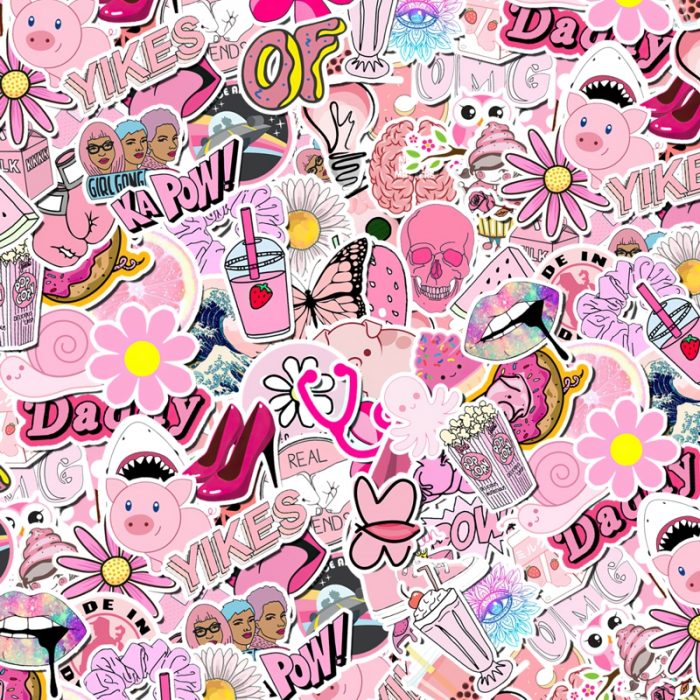 Pink Stickers – Pattern Crew