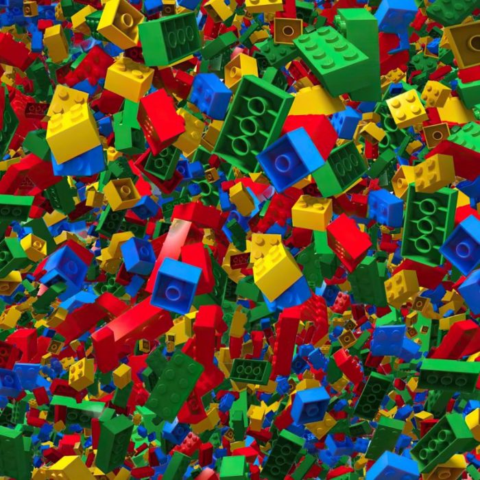 Toy Bricks Falling 22 – Pattern Crew