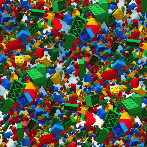 Toy Bricks Falling 23 – Pattern Crew