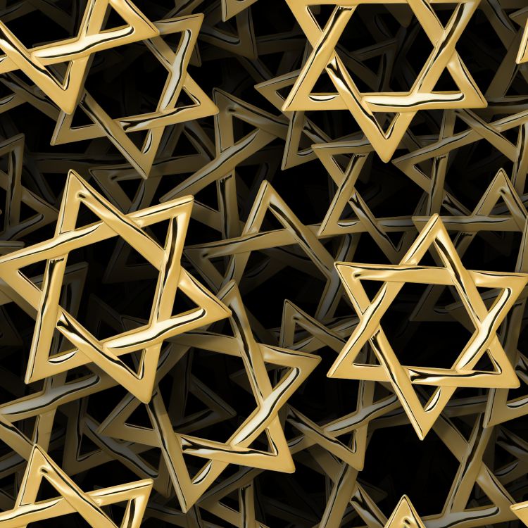Jewish Gold Star of David 22 – Pattern Crew