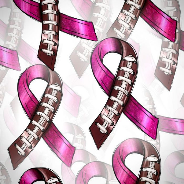 Pink Ribbons Football Style 22 – Pattern Crew