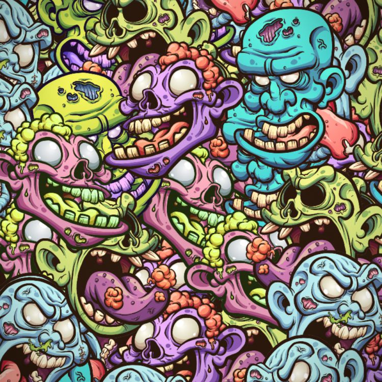 Cartoon Zombies – Pattern Crew