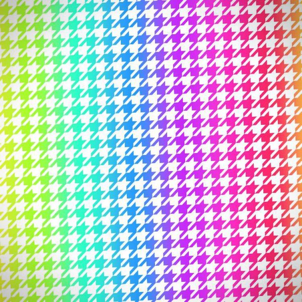 Houndstooth Rainbow 23 – Pattern Crew
