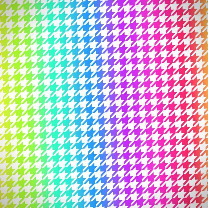Houndstooth Rainbow 23 – Pattern Crew