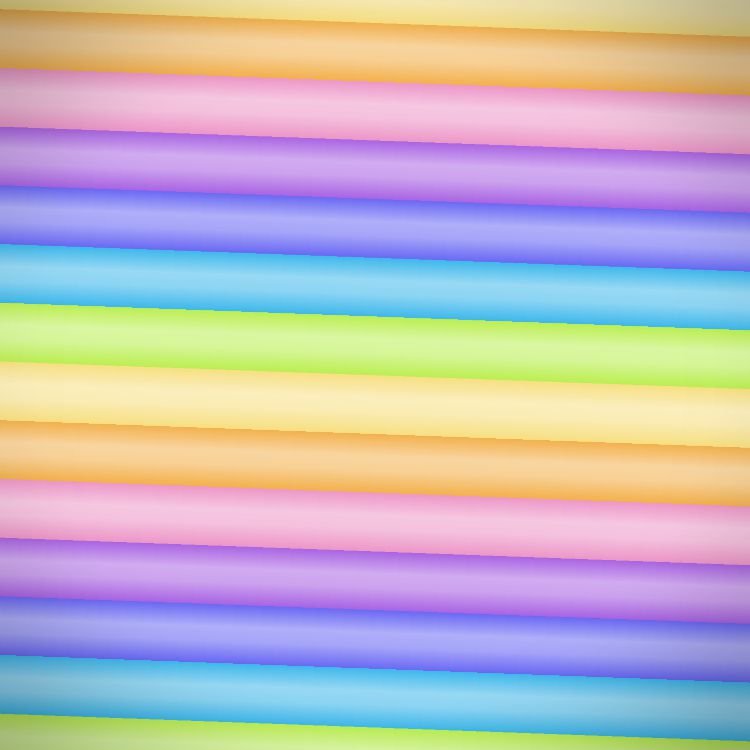 Pastel Rainbow Rods – Pattern Crew