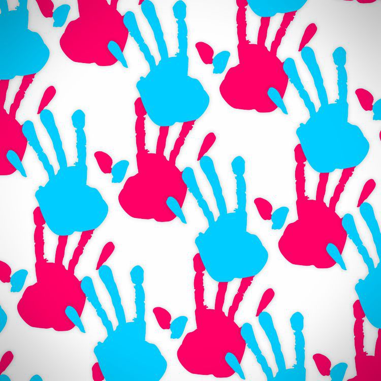All Different Hand Prints 23 – Pattern Crew