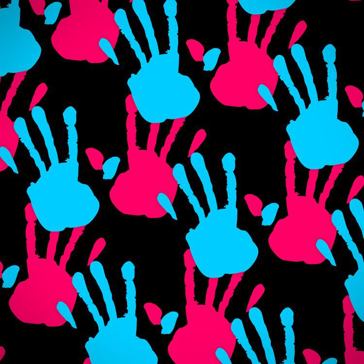All Different Hand Prints 24 – Pattern Crew