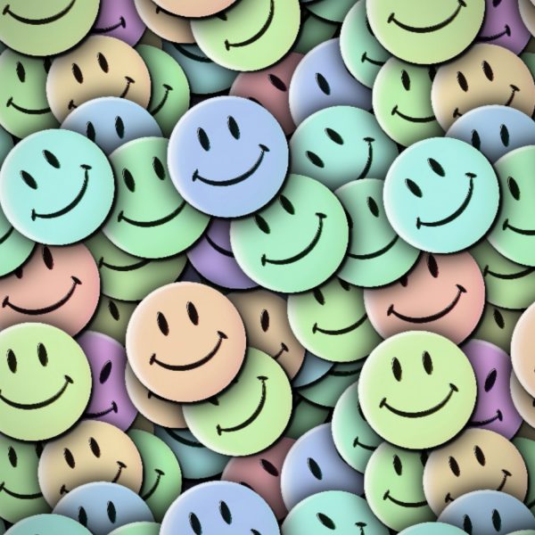 Pastel Smiley Faces – Pattern Crew