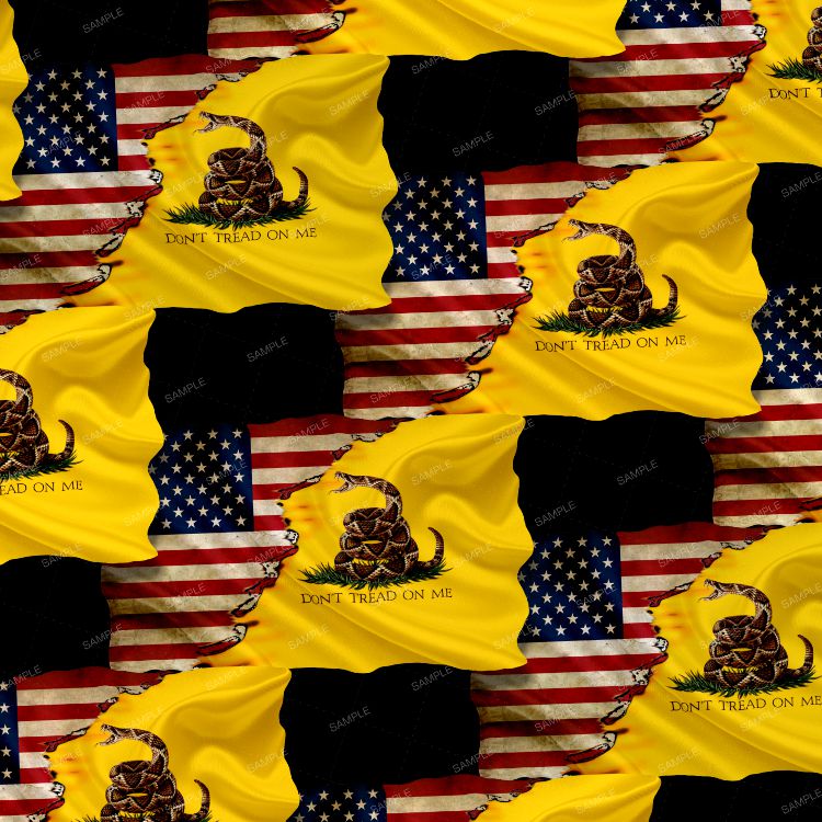 US and Gadsden Tread on Me Flags 23 – Pattern Crew