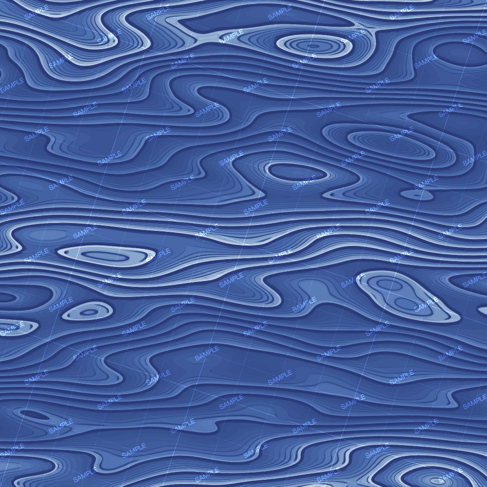 Blue Layered Carved Wood – Pattern Crew