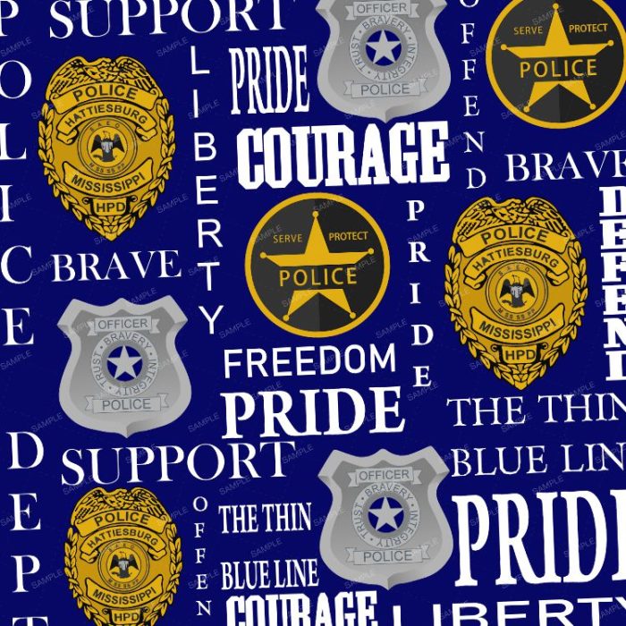 Police Badges – Pattern Crew