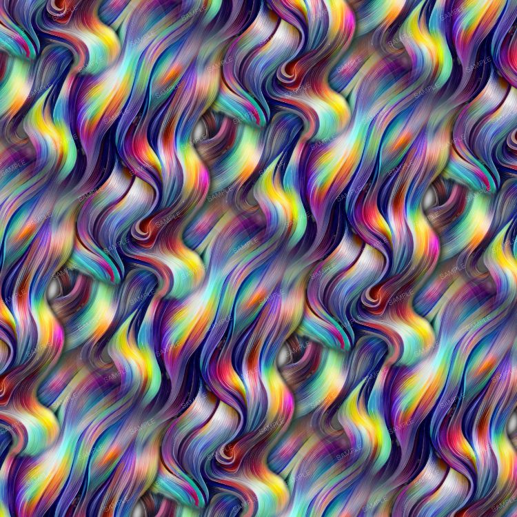 Bejewelled Rainbow Mane Hair 46 – Pattern Crew