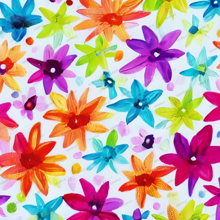 Painted Flowers – Pattern Crew