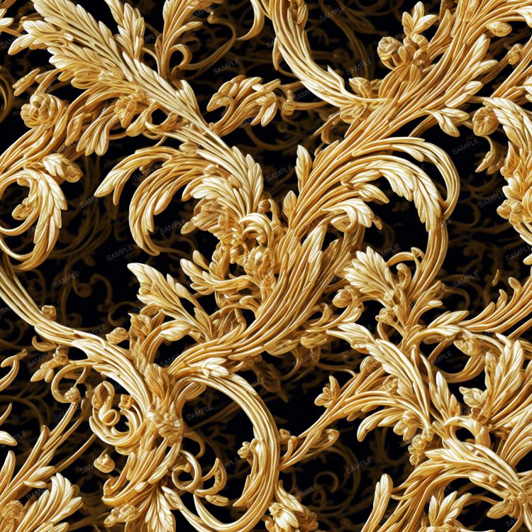 Acanthus Floral Scrollwork 39 – Pattern Crew