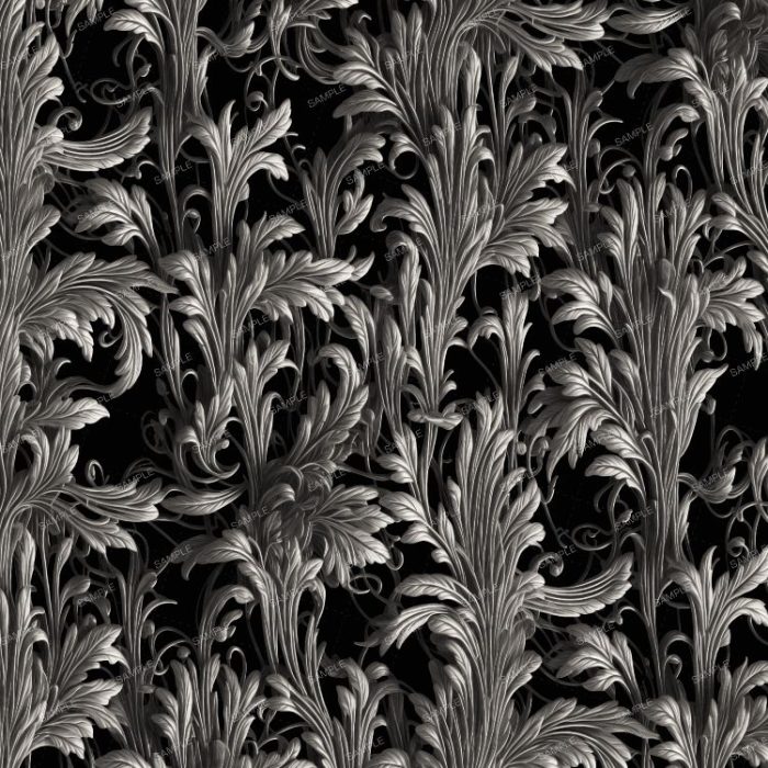 Acanthus Floral Scrollwork 40 – Pattern Crew