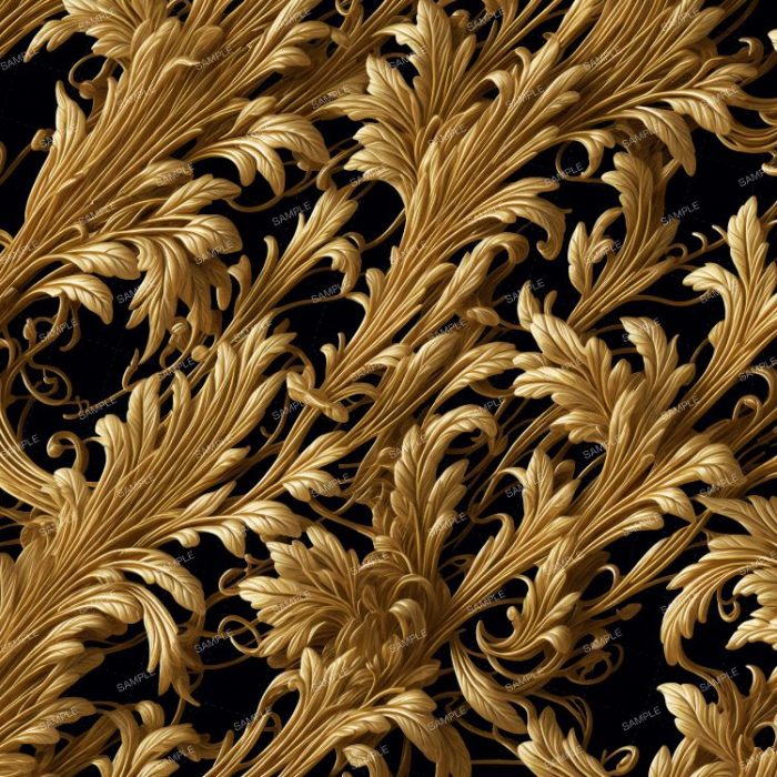 Acanthus Floral Scrollwork 41 – Pattern Crew