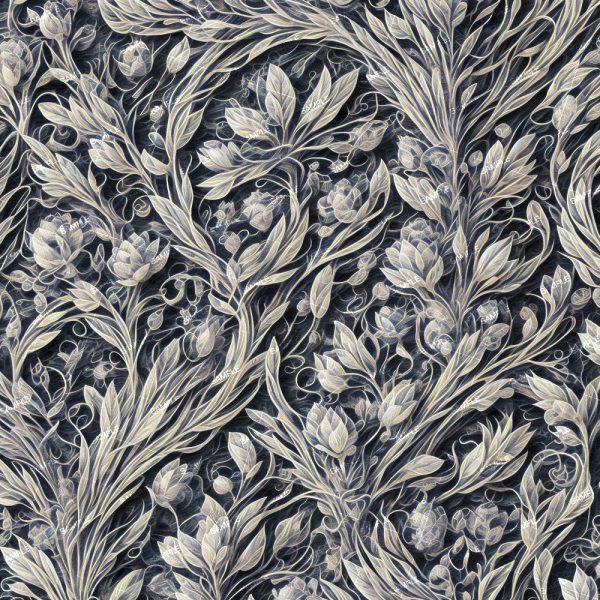 Silver Floral Fairy Garden – Pattern Crew