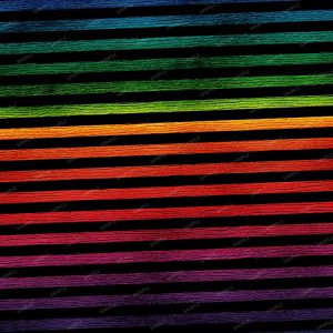 Wooden Rainbow Slats 25 – Pattern Crew