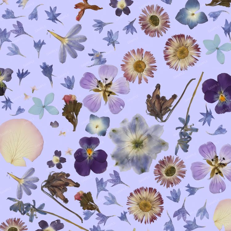 Pressed Flowers 23 – Pattern Crew
