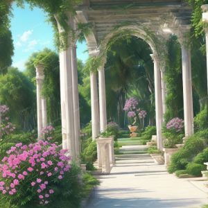 Greek Portico Garden 43 – Pattern Crew