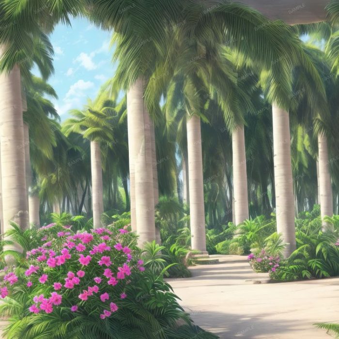 Greek Portico Garden 44 – Pattern Crew